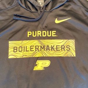 Nike | Shirts | Euc Nike Purdue Hoodie Mens Xl | Poshmark